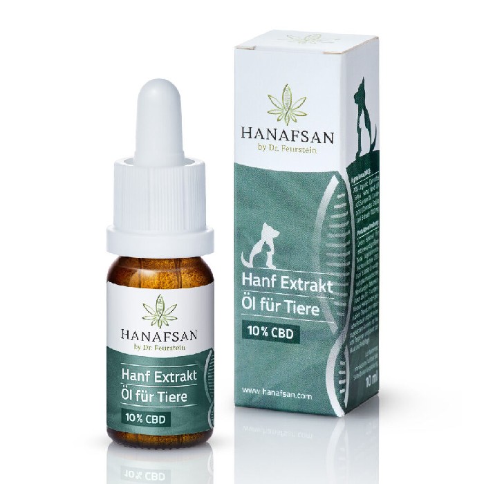 Konopný extrakt CBD olej 10% pre zvieratá 10ml :: najlepšia káva